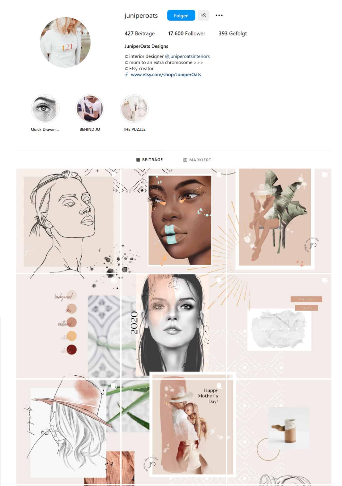 Instagram Feed Design: Tipps für einen ästhetischen Account
