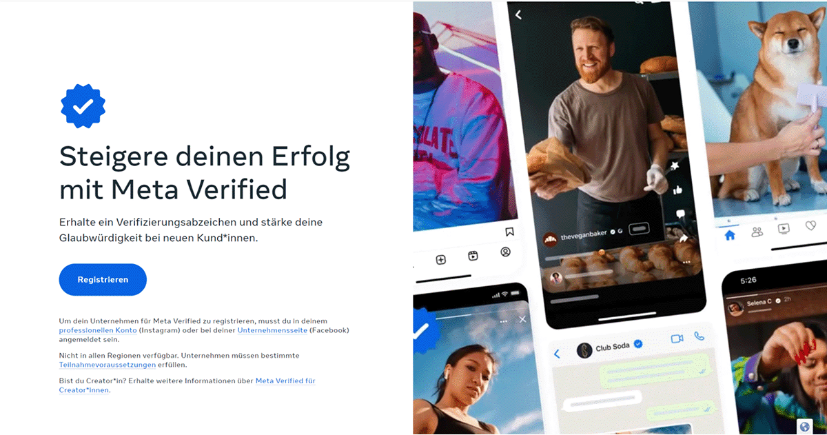 Meta Verified: Das müssen Social Media Marketer wissen